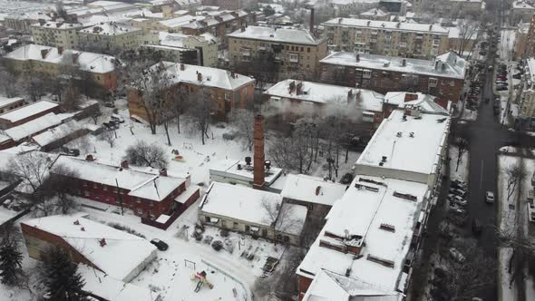 Aerial View of Poltava City in Ukraine, Stock Footage | VideoHive