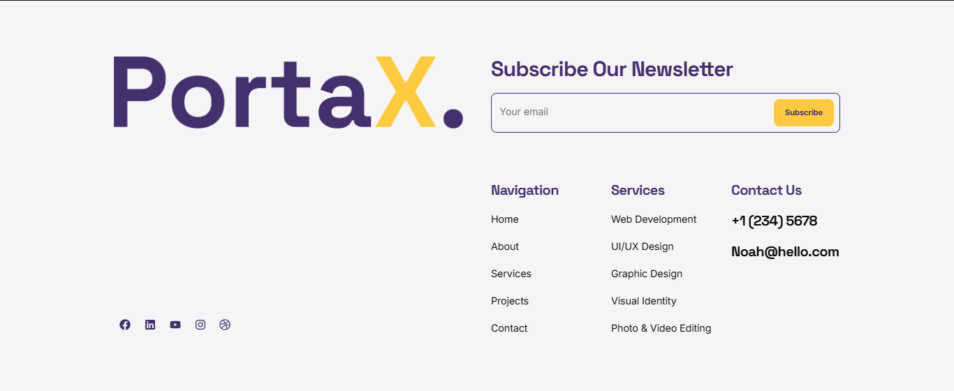 PortaX - Personal Portfolios & Resume Elementor Template Kit by ...