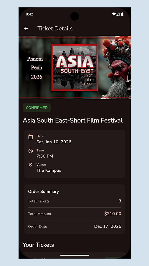 Tickety Pro - Multi-Vendor Event Ticket Booking App by DevSnack ...