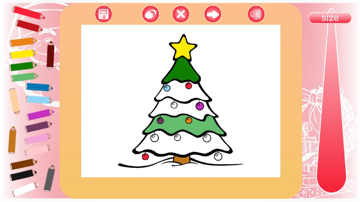 Coloring Book: Santa Claus - HTML5 Game Template by TwistedByArt ...