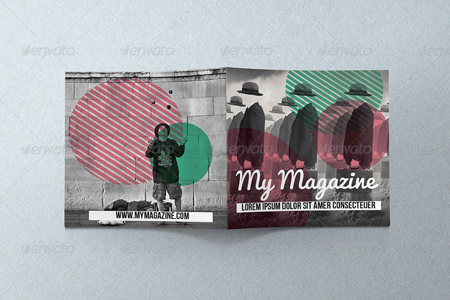 Street Art Magazine, Print Templates | GraphicRiver