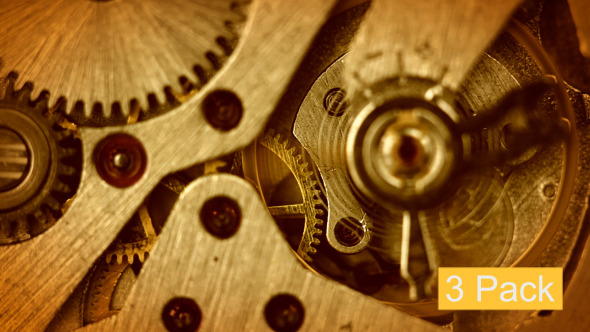 3 Pack Watch Close-up, Stock Footage | VideoHive