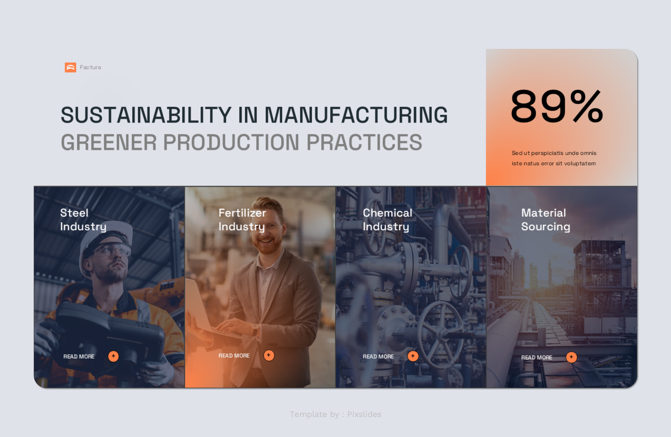 Factura - Manufacturing & Industrial PowerPoint Presentation Template ...