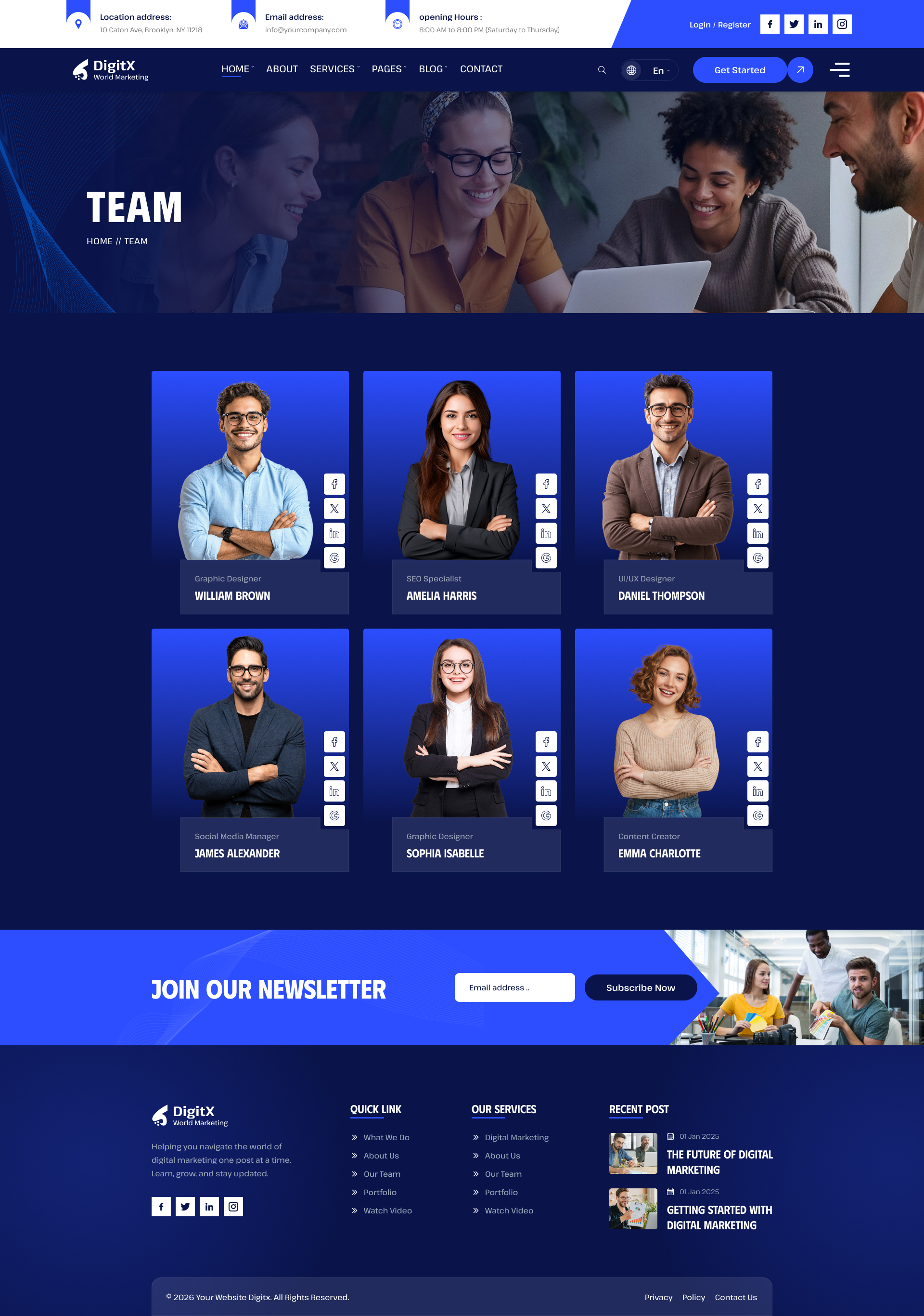 DigitX-Digital Marketing Figma Template by mdmoinulhossen57 | ThemeForest