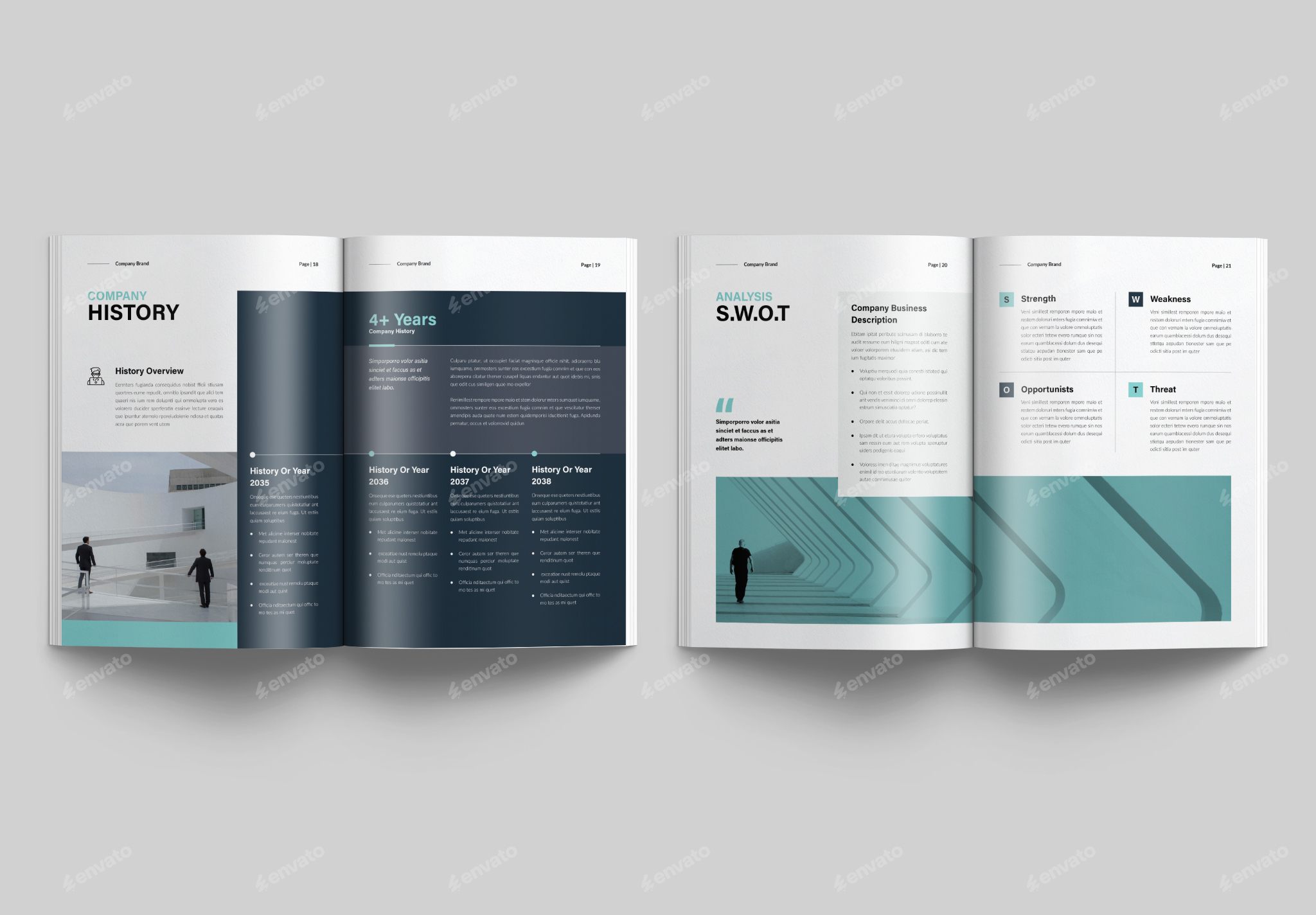 Company Profile Brochure Template, Print Templates | GraphicRiver