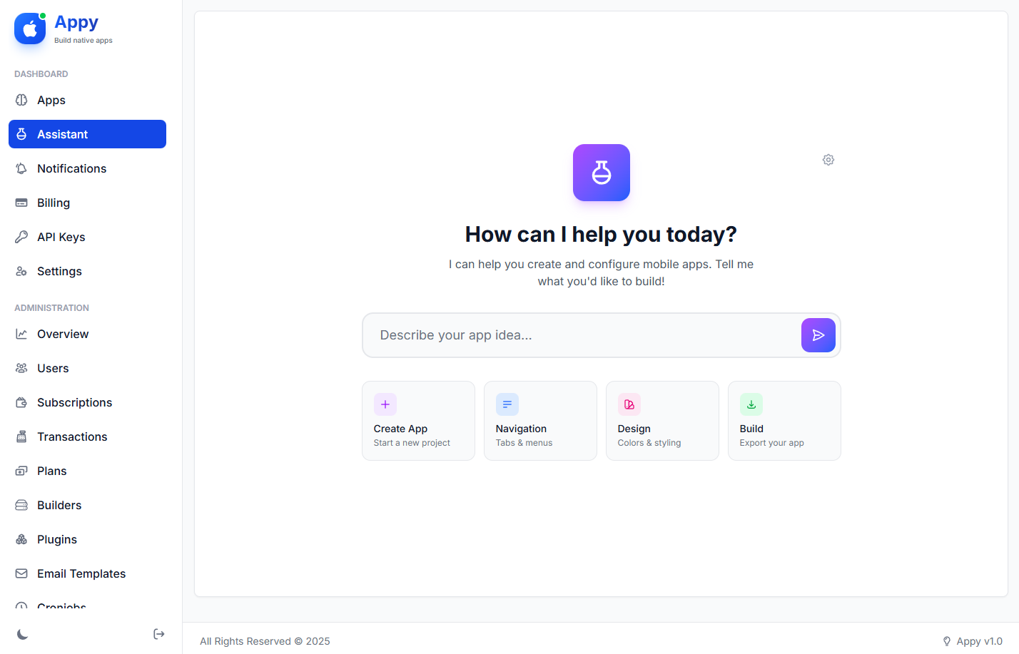 Appy - AI-Powered Mobile App Builder by TitanSystems | CodeCanyon