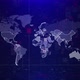 World Map Digital Blue Background Loop 4k, Motion Graphics | VideoHive