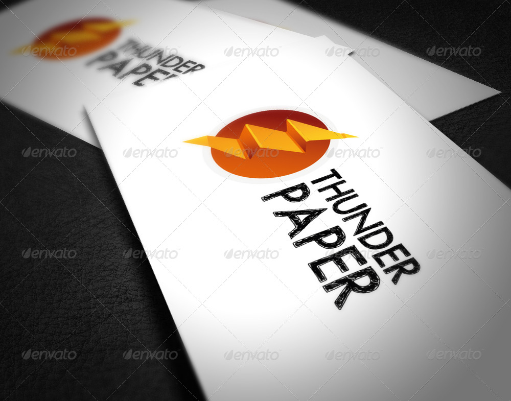 Thunder Paper, Logo Templates | GraphicRiver