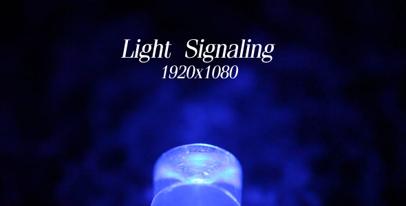 Light Signaling 5, Stock Footage | VideoHive
