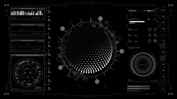 Complex Hud Display 3, Motion Graphics | VideoHive