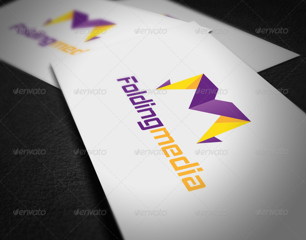 Folding Media, Logo Templates | GraphicRiver