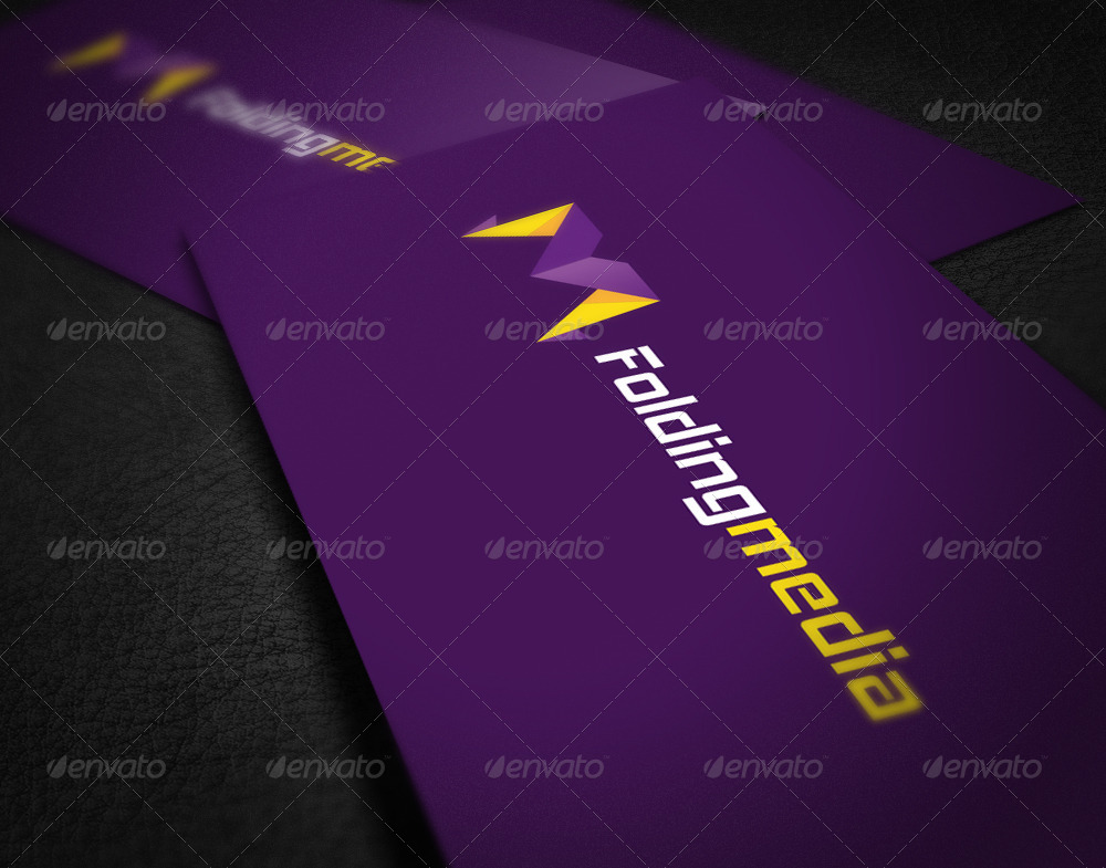Folding Media, Logo Templates | GraphicRiver