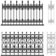 Wrought Iron Modular Railings and Fences, Vectors | GraphicRiver