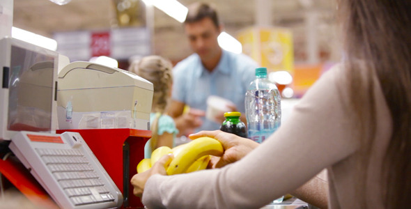 Paying for Groceries, Stock Footage | VideoHive