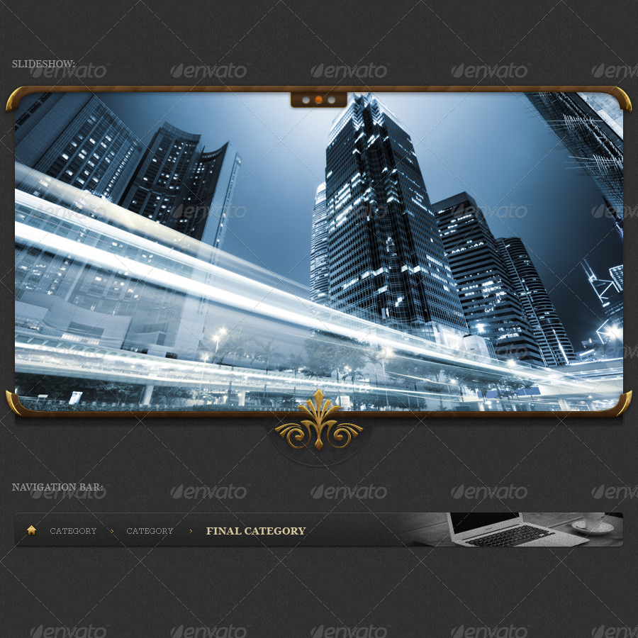 Elegant UI Kit - Classic Version, Web Elements | GraphicRiver