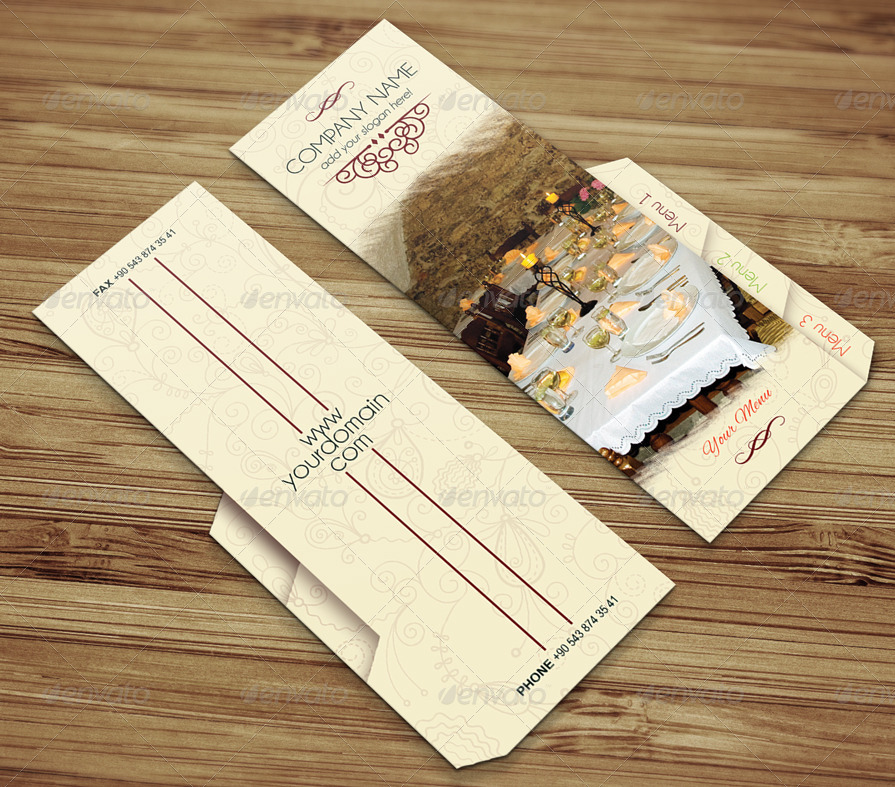 Table of Content Restaurant Menu, Print Templates | GraphicRiver