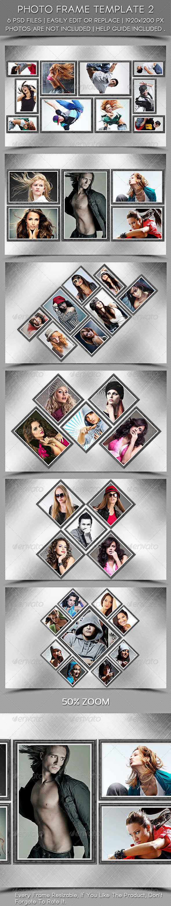 Photo Frame Template V2 by MithunLekson | GraphicRiver