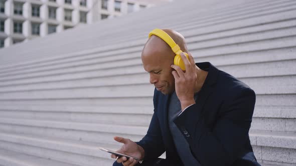 Cinematic footage of a young successful business man, Stock Footage