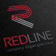 Red Line Letter R Logo, Logo Templates | GraphicRiver
