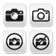 Camera Vector Buttons Set, Vectors | GraphicRiver