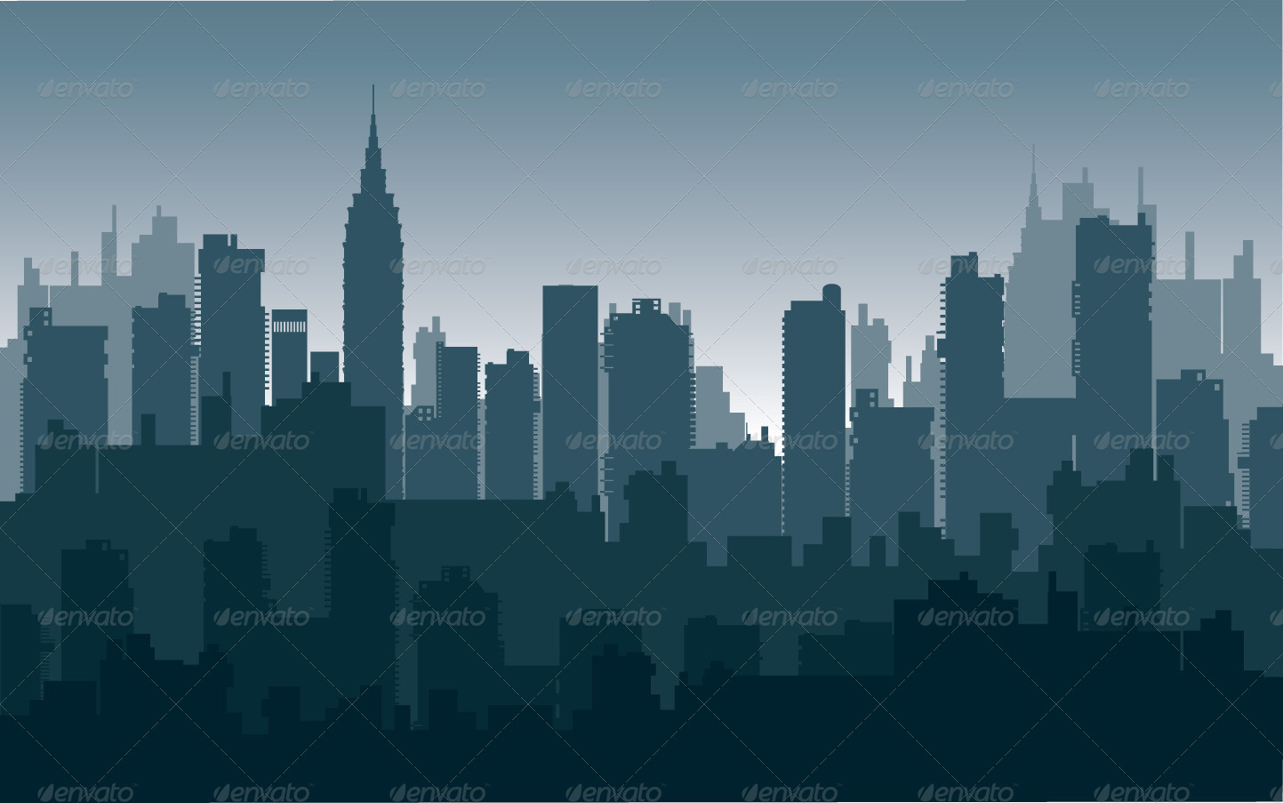Vector Urban Landscapes, Vectors | GraphicRiver