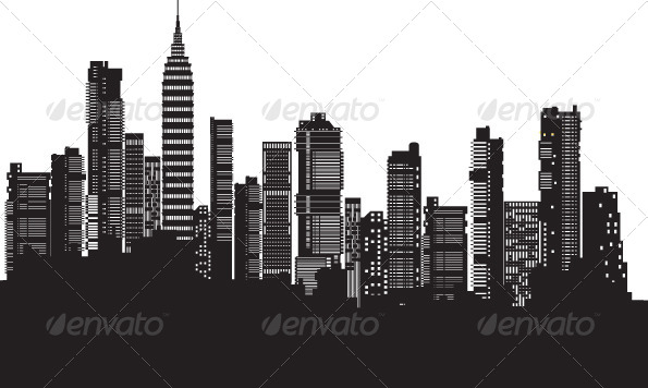 Vector Urban Landscapes, Vectors | GraphicRiver