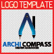 Archi Compass Logo Template, Logo Templates | GraphicRiver