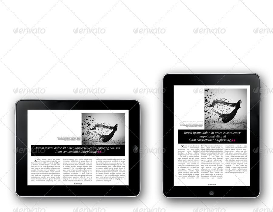 iPad & Tablet Urban Magazine, ePublishing | GraphicRiver