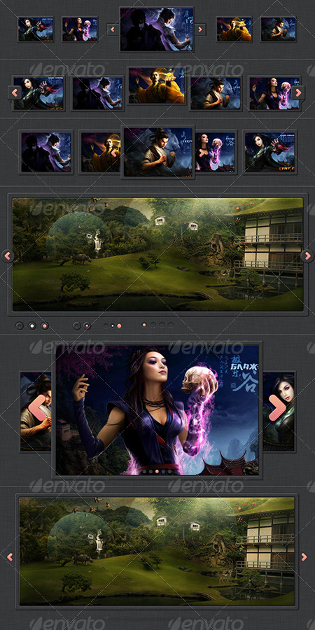 Complete Dark Web UI Mega Pack, Web Elements | GraphicRiver
