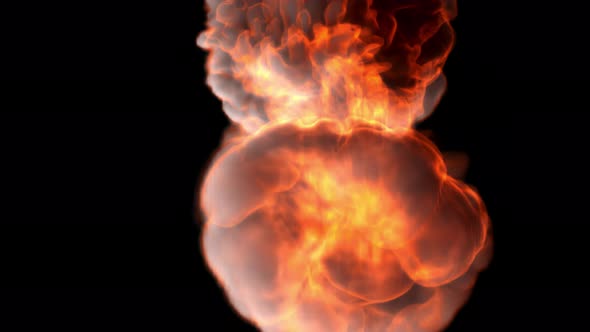 Extreame Fire Explosion 4K, Motion Graphics | VideoHive