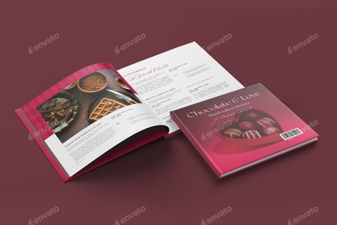 Chocolate Store Catalogue Brochure, Print Templates | GraphicRiver