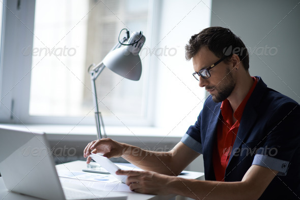 Man working Stock Photo by Pressmaster | PhotoDune