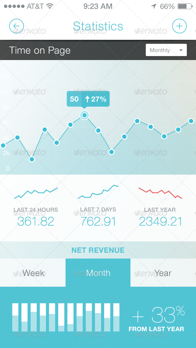 Flat Phone / Mobile App Bootstrap UI, Web Elements | GraphicRiver