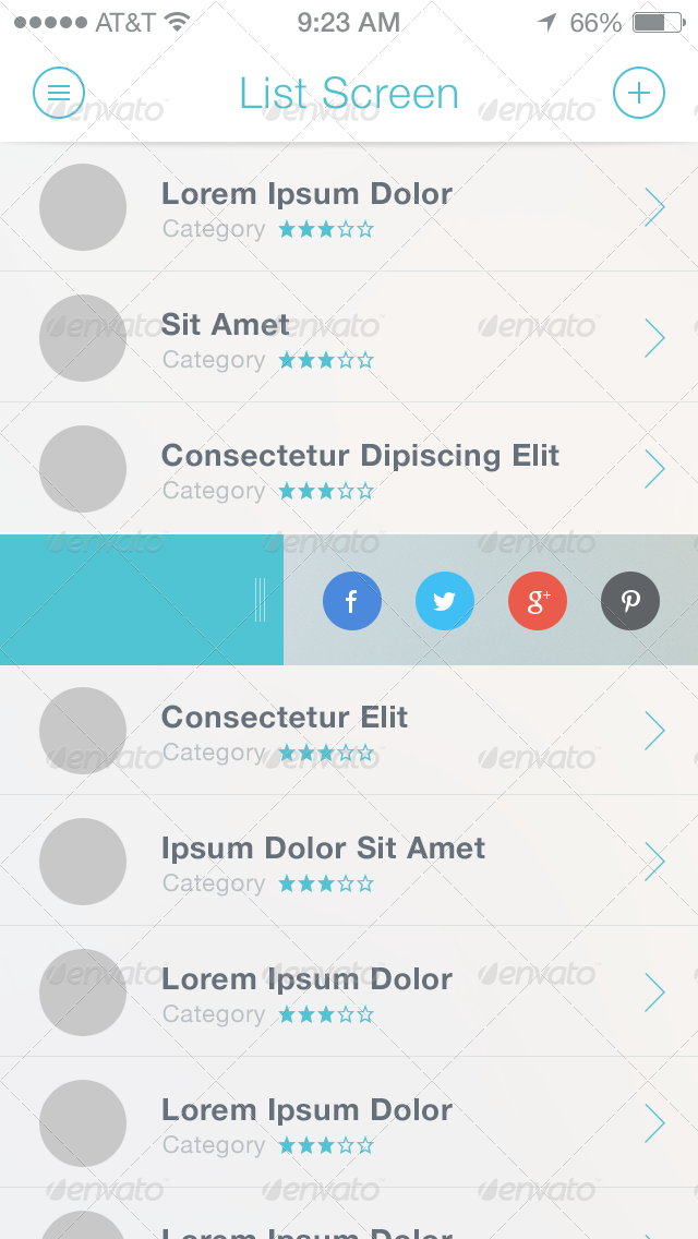 Flat Phone / Mobile App Bootstrap UI, Web Elements | GraphicRiver