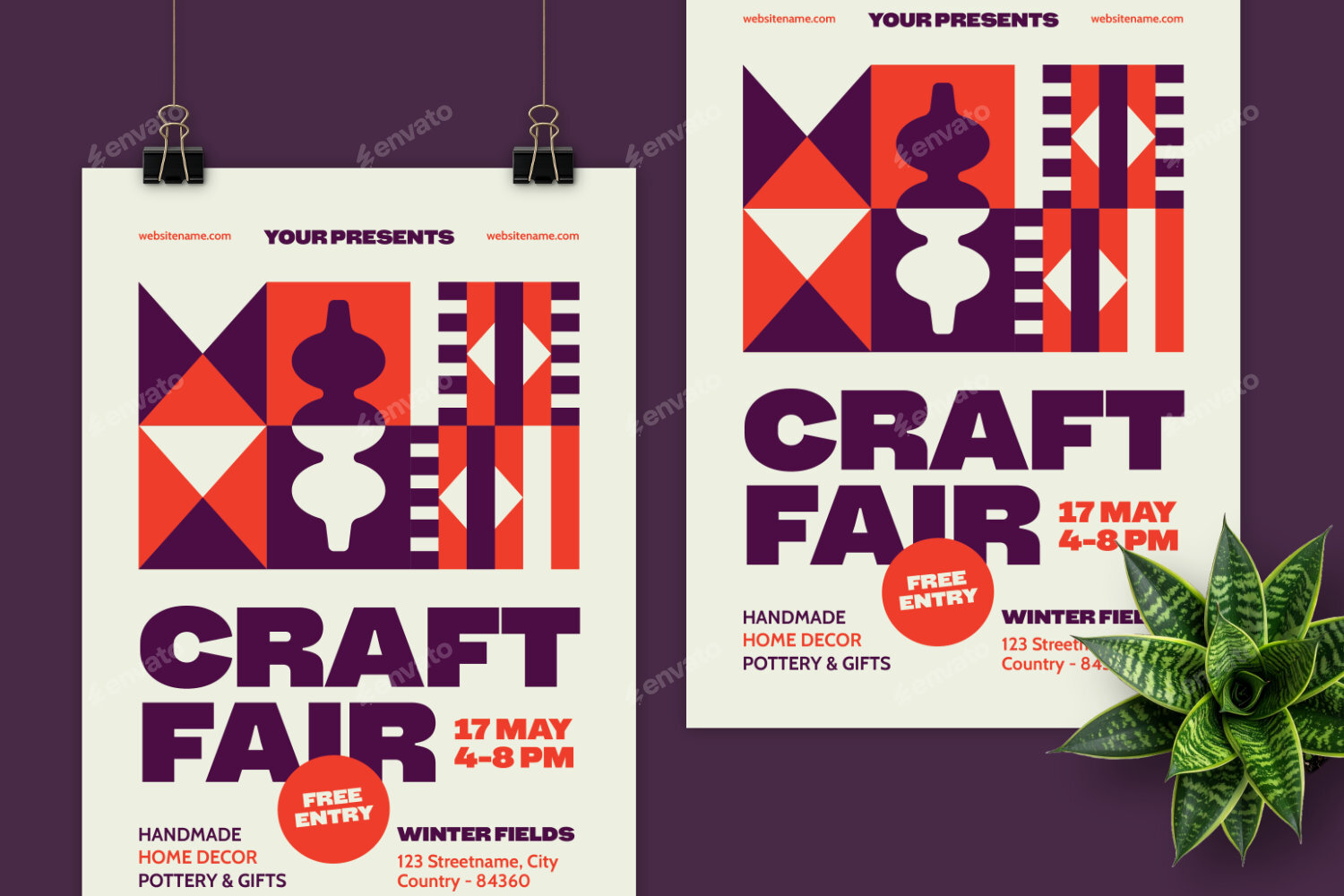 Local Craft Fair - Flyer Set, Print Templates | GraphicRiver