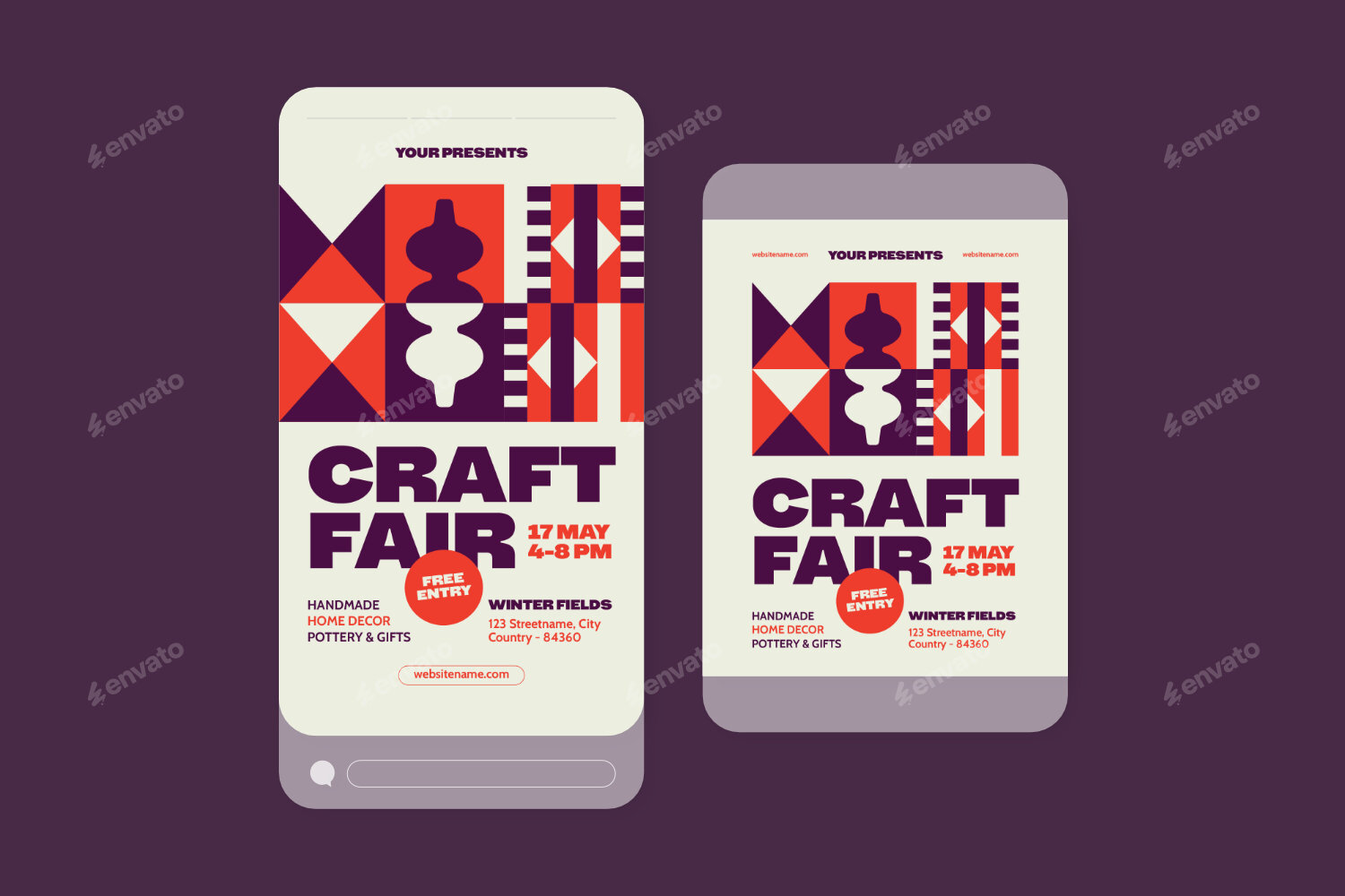 Local Craft Fair - Flyer Set, Print Templates | GraphicRiver