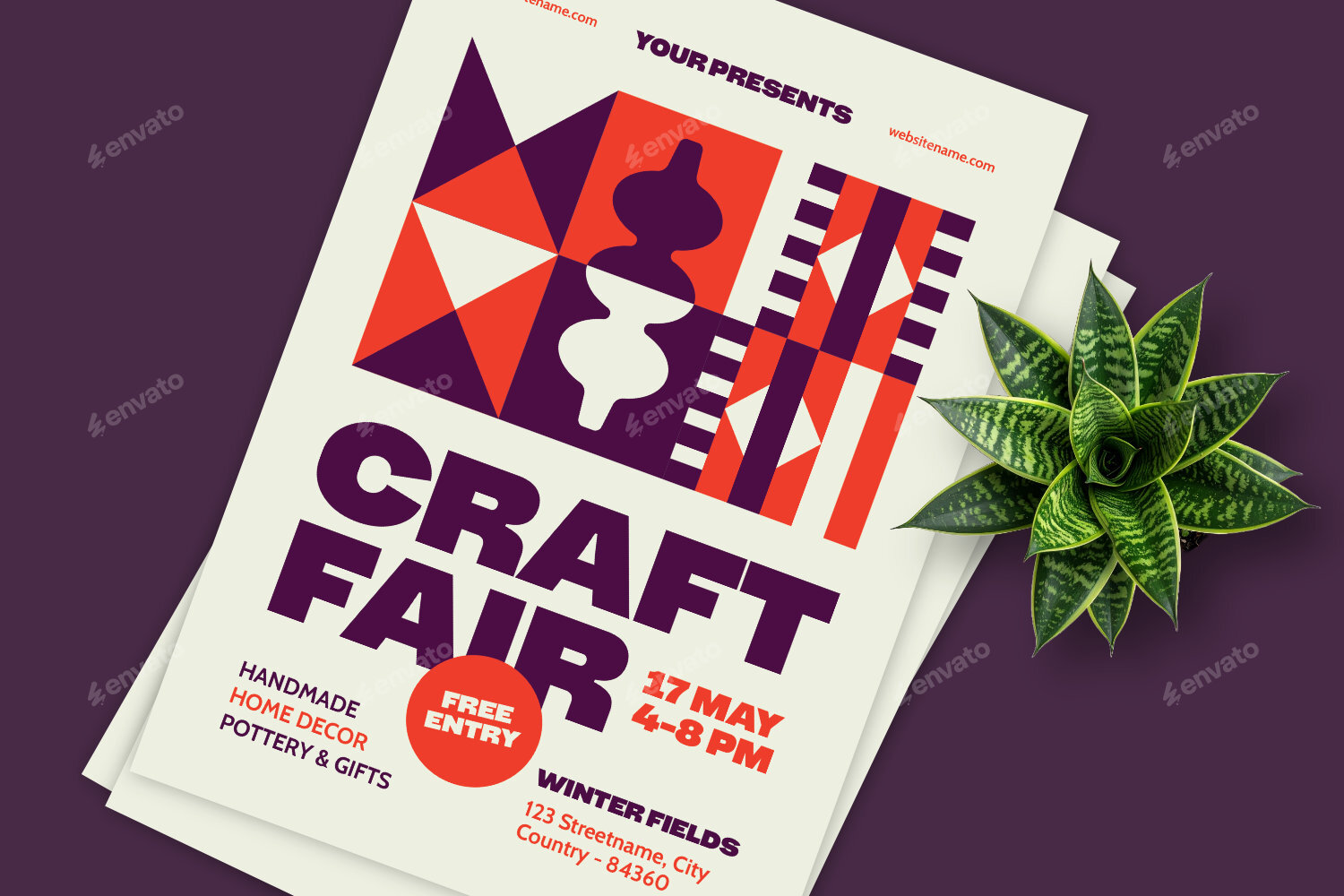 Local Craft Fair - Flyer Set, Print Templates | GraphicRiver