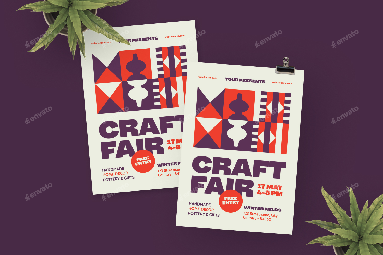 Local Craft Fair - Flyer Set, Print Templates | GraphicRiver