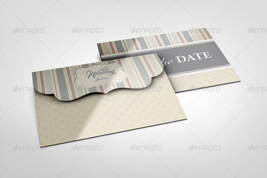 Folded Luxe Cards Mock-ups, Graphics | GraphicRiver