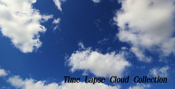 Time Lapse Cloud Collection 2, Stock Footage | VideoHive