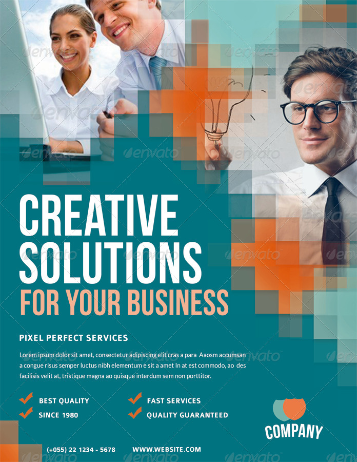 Creative Agency Flyer , Print Templates | GraphicRiver