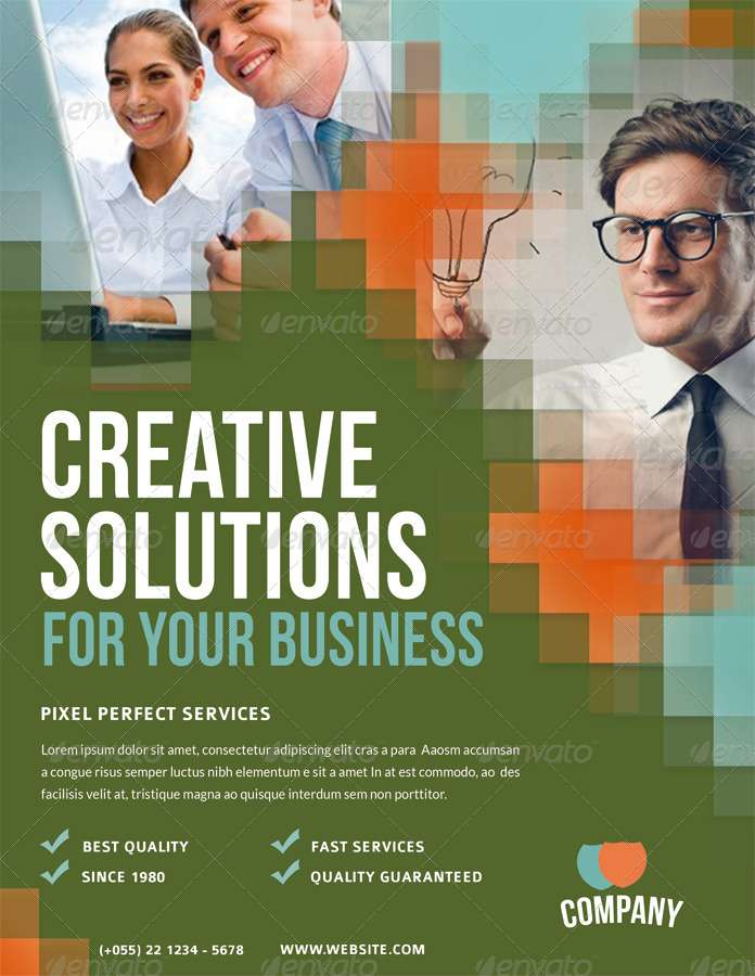 Creative Agency Flyer , Print Templates | GraphicRiver
