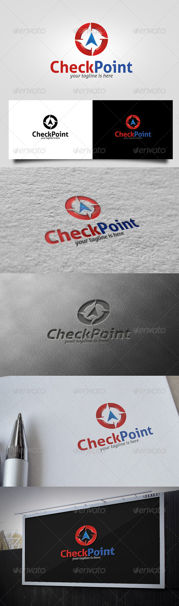 Checkpoint Logo, Logo Templates | GraphicRiver