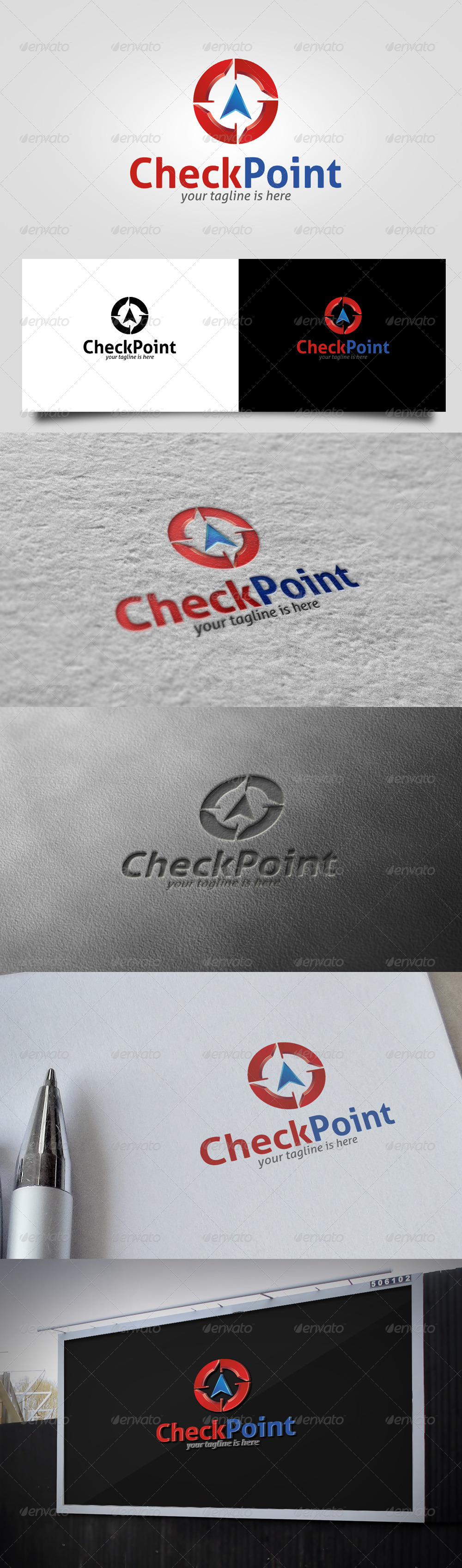 Checkpoint Logo, Logo Templates | GraphicRiver