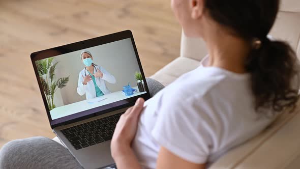 Distance Medical Help Online Medical Consultation, Stock Footage ...