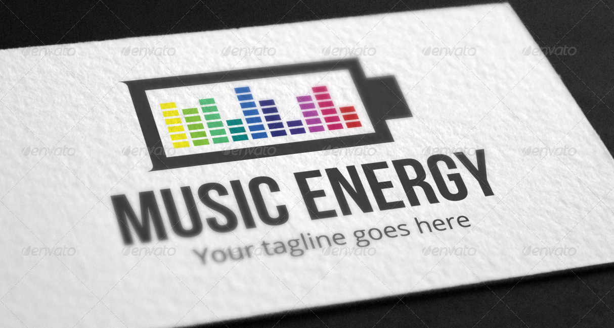 Music Energy Logo Template, Logo Templates | GraphicRiver