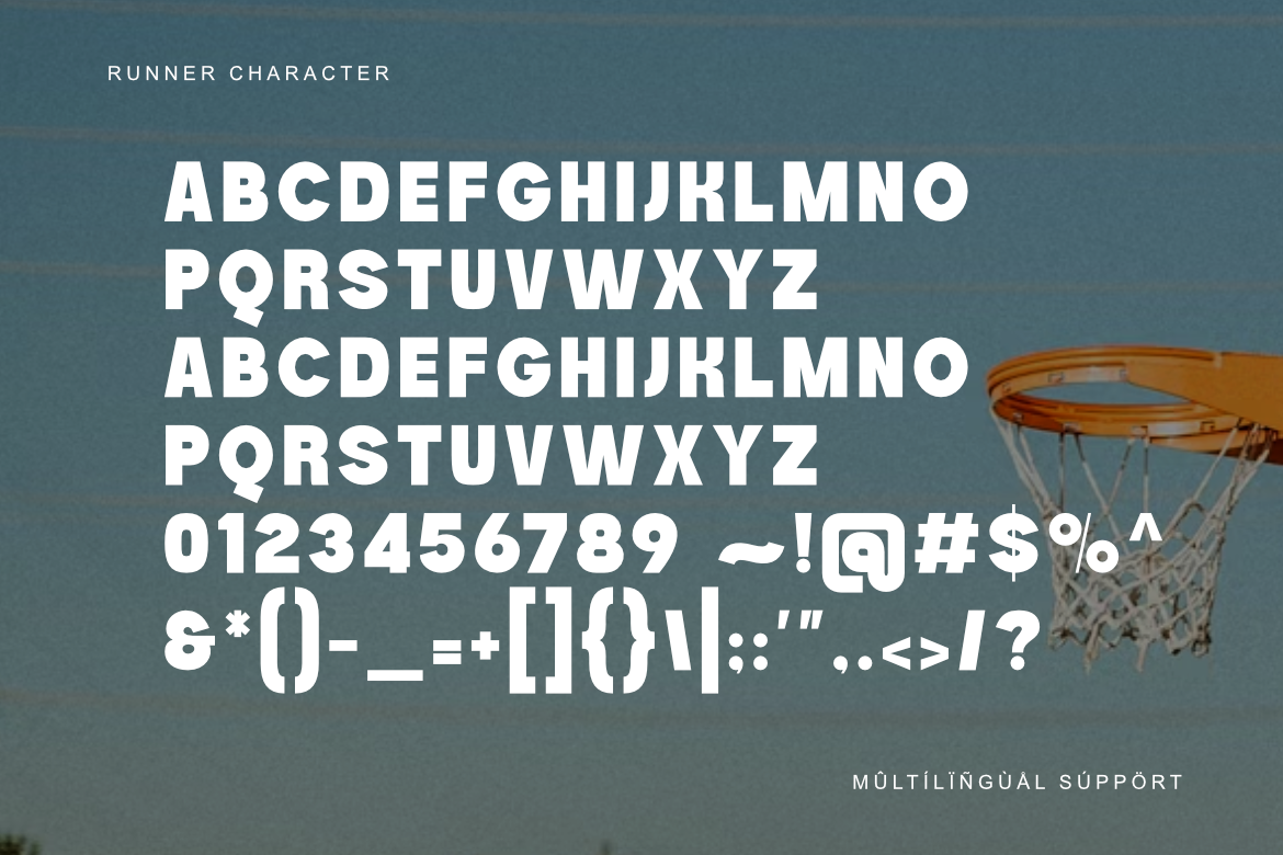 Runner – Modern Heavy Bold Sans Serif Font, Fonts | GraphicRiver