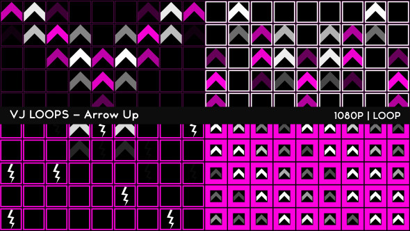 VJ Loops - Arrow Up, Motion Graphics | VideoHive