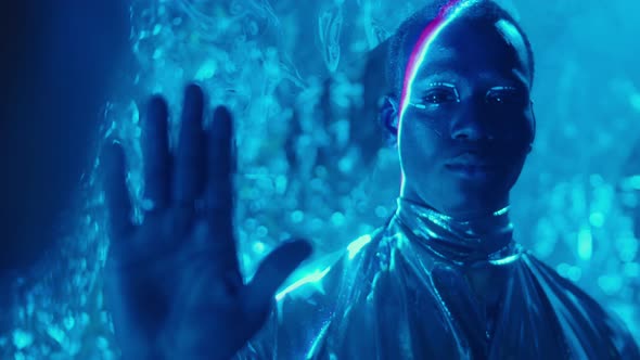 Alien Man Hypnotizing Someone, Stock Footage | VideoHive