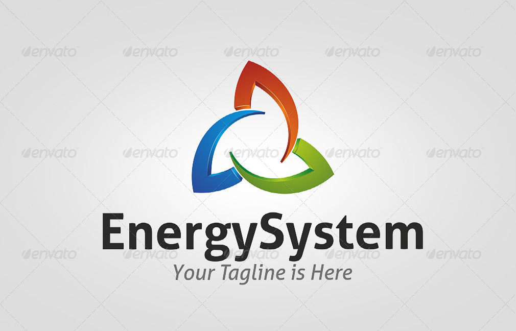Energy System Logo, Logo Templates | GraphicRiver